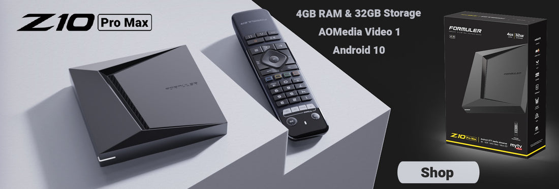 Formuler Z8 Android IPTV OTT Set Top Box | 4K Ultra HD | AC Dual Band ...