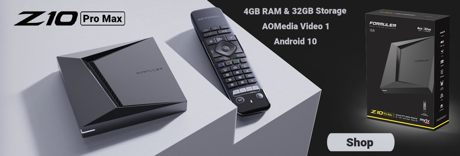 Formuler Z8 Android IPTV OTT Set Top Box | 4K Ultra HD | AC Dual Band ...