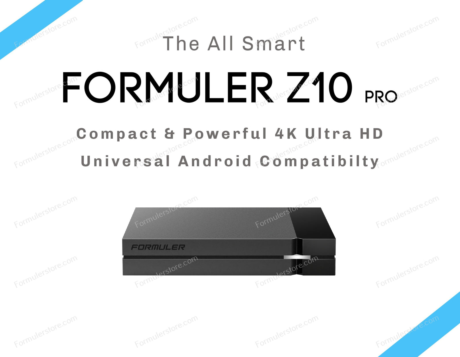 Formuler Z10 Pro - 4K Android Streaming Box with 16GB